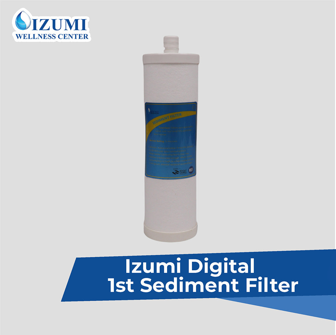 Izumi Digital 1st Sediment Filter – Izumi Wellness